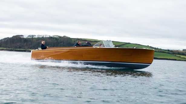Cockwells sea trials stunning new 7.6m mahogany and maple superyacht tender